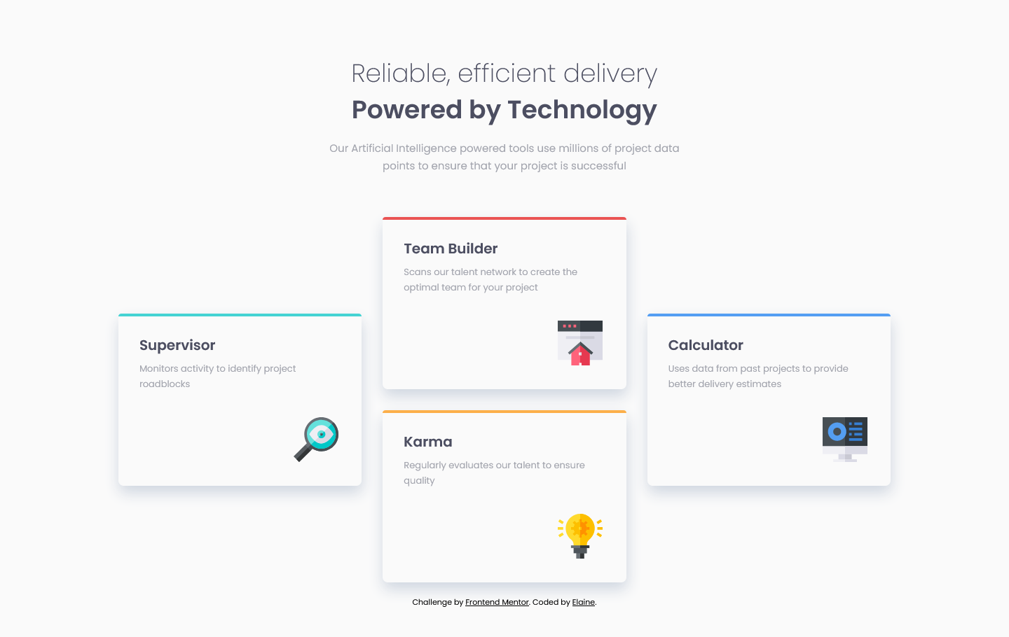 Frontend Mentor Challenges