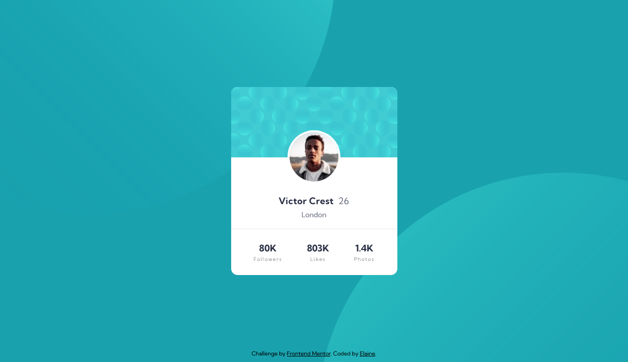 Frontend Mentor Challenges